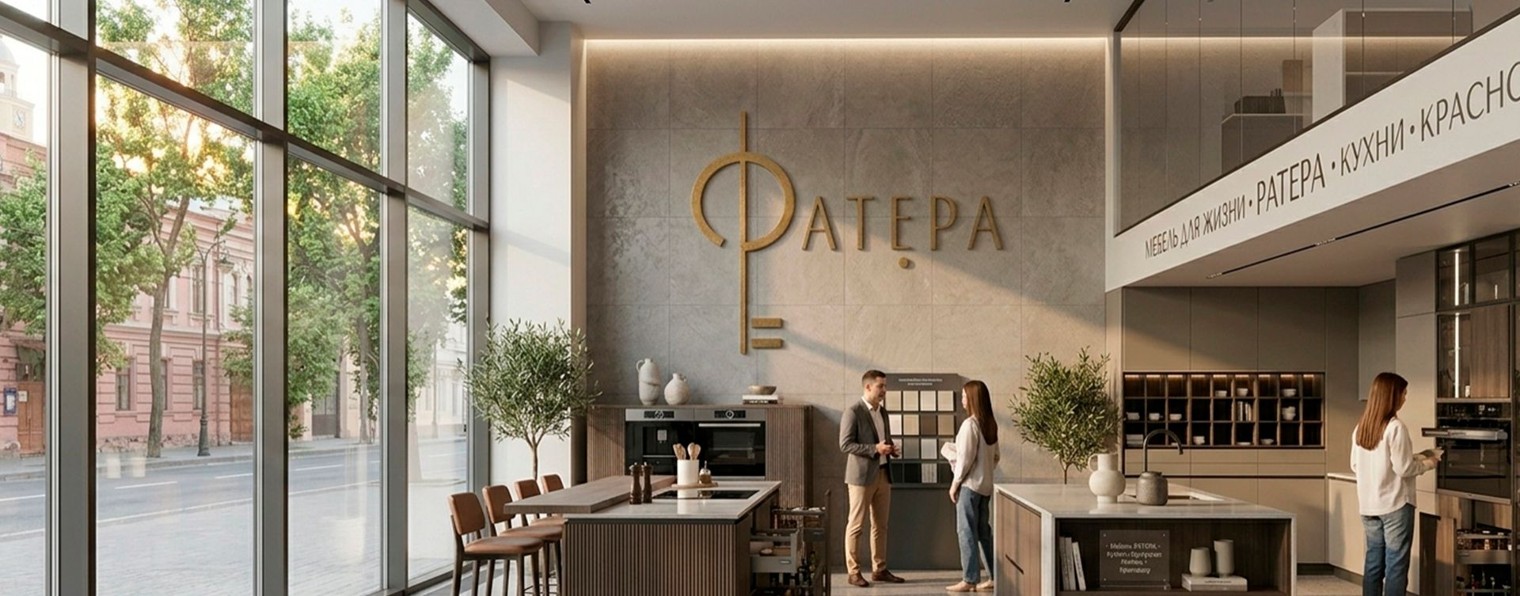 Фатера — кухни, корпусная мебель в Краснодаре.