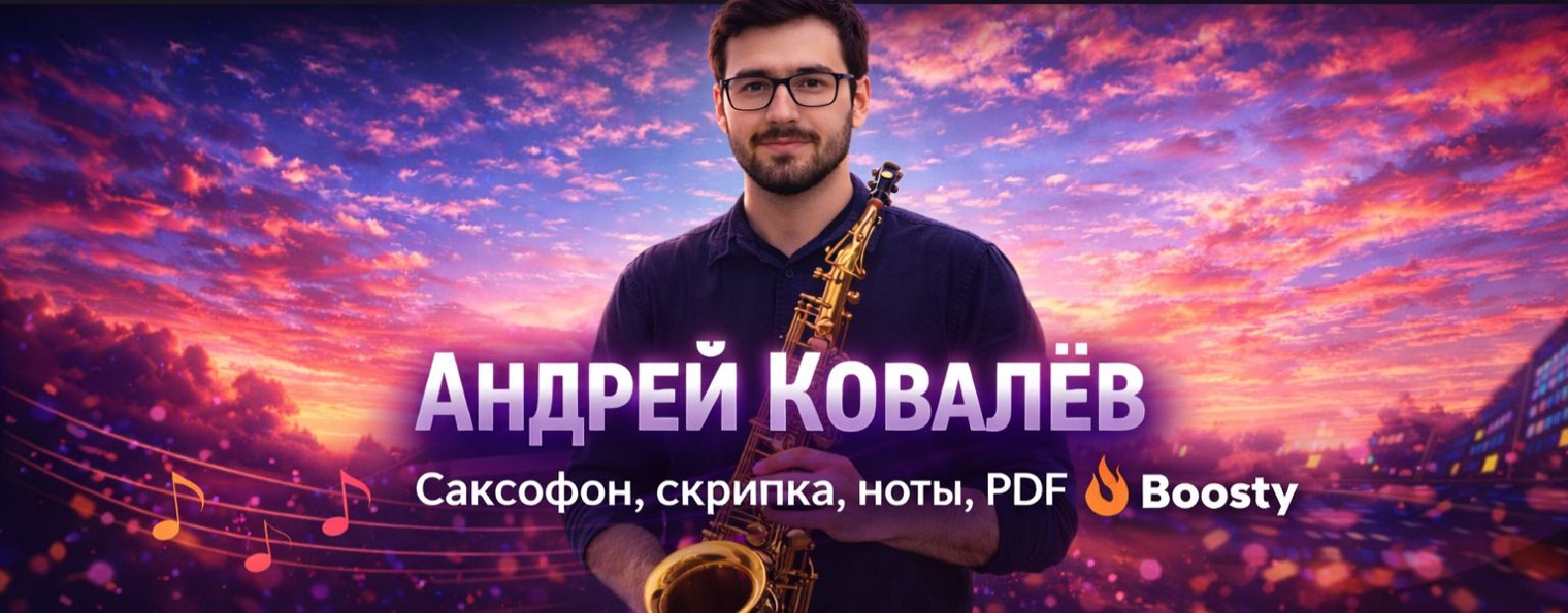 Sax Lead  - Ноты для САКСОФОНА Видеоноты