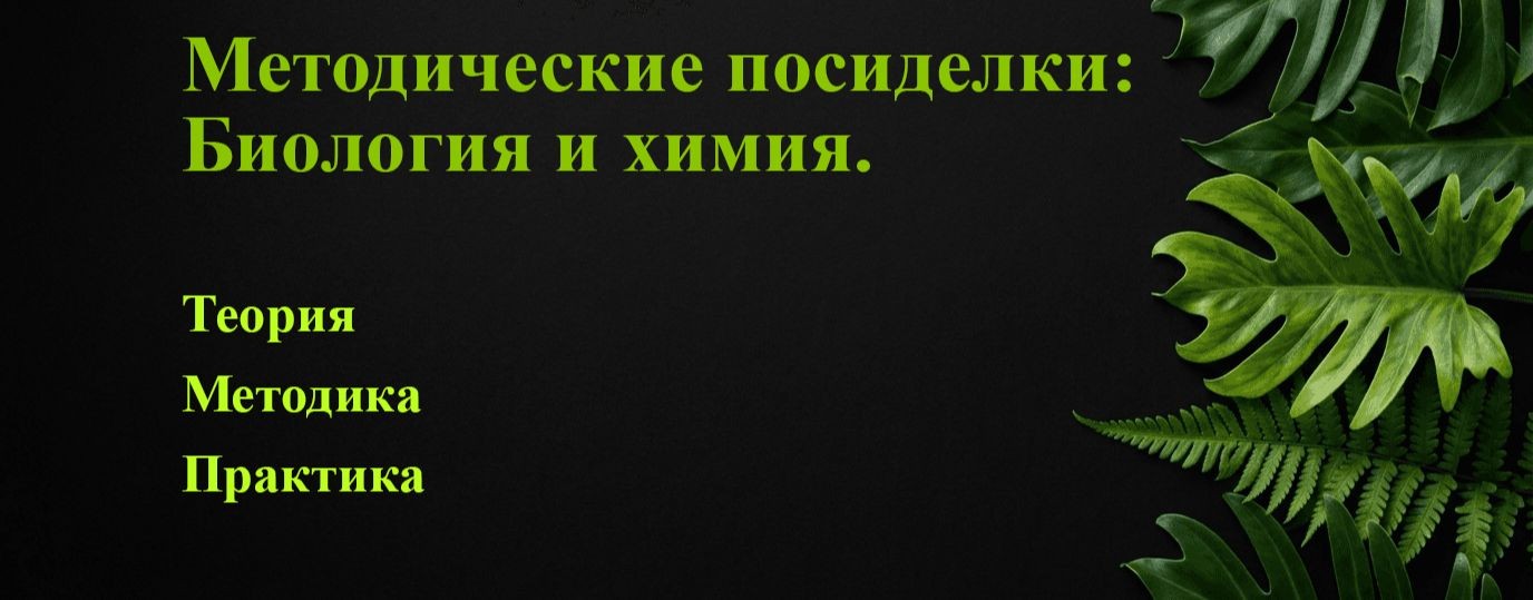 Методические посиделки: Биология и химия