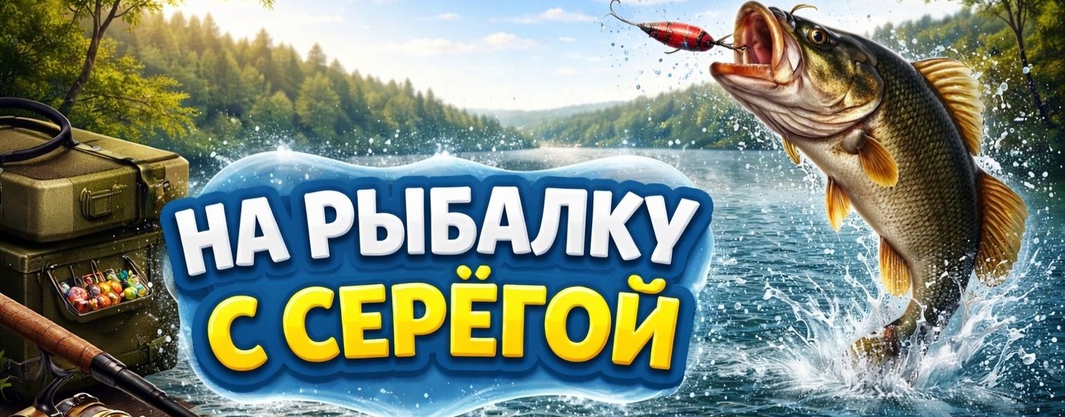 На рыбалку с Серегой