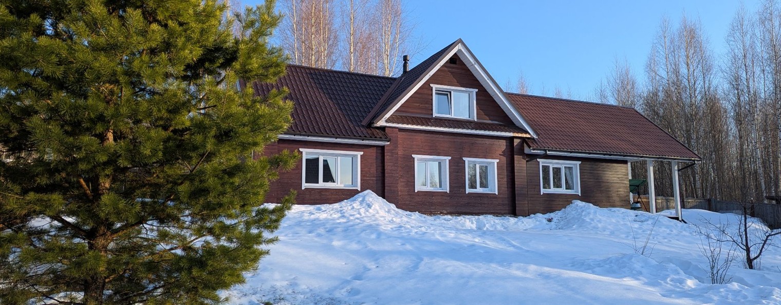 Дом на горе.