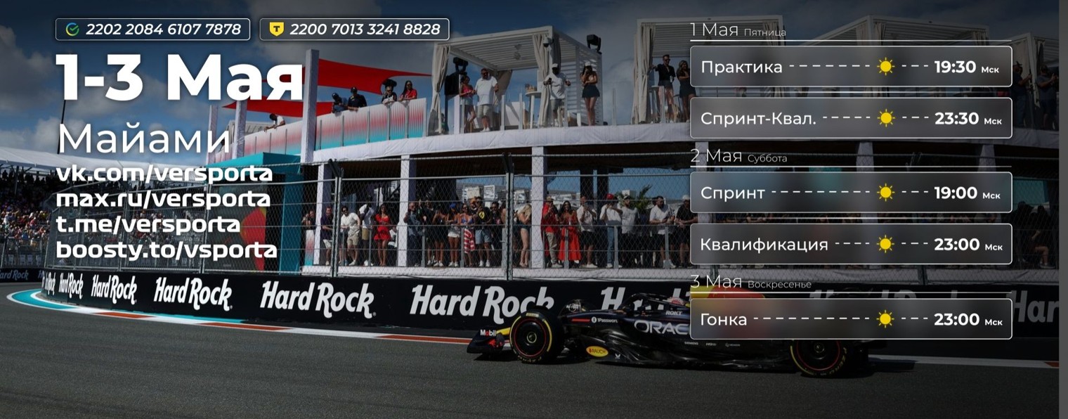Вершина Автоспорта - трансляции Формулы 1 в России