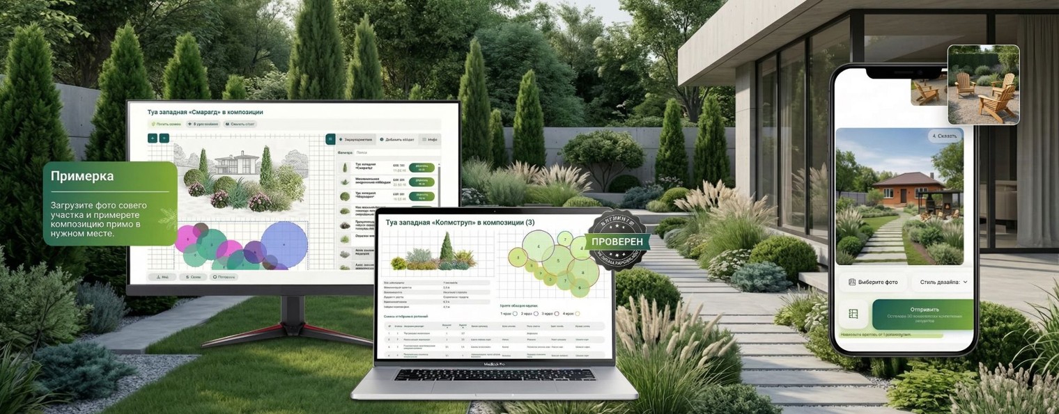 Садовые композиции своими руками