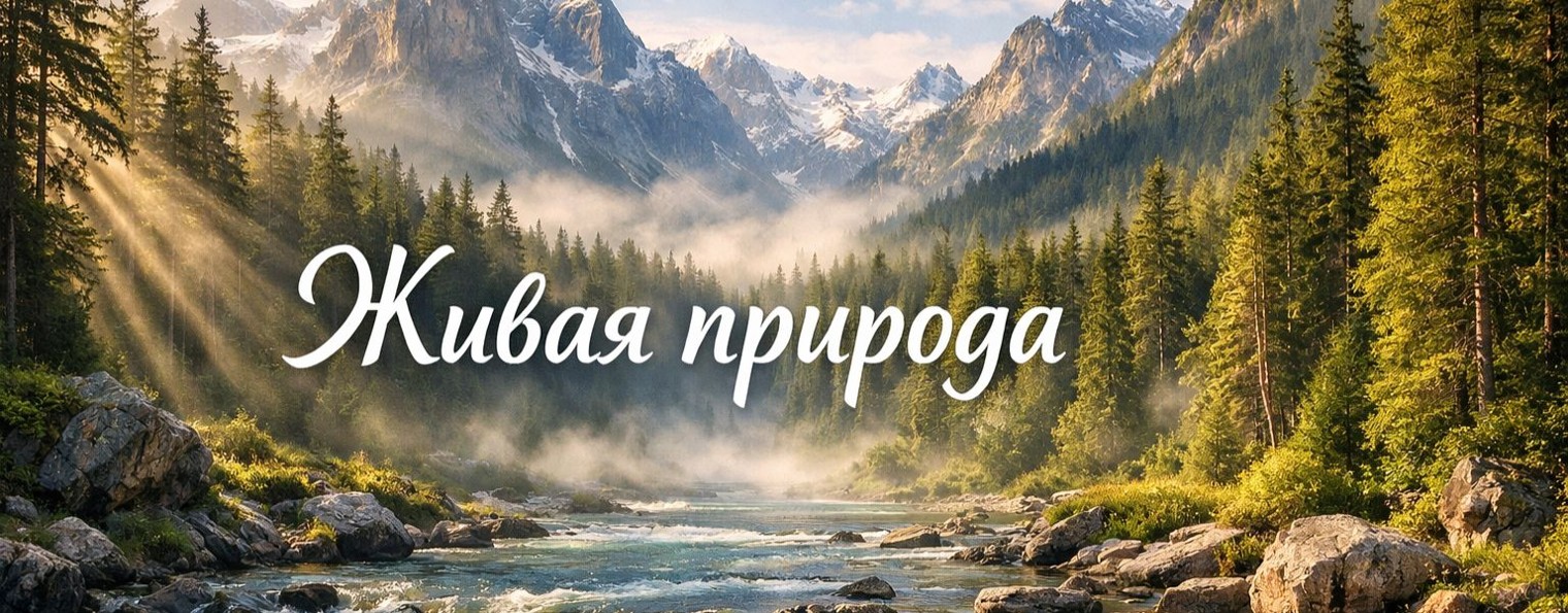 Дикая природа 4K — лес, животные и отдых