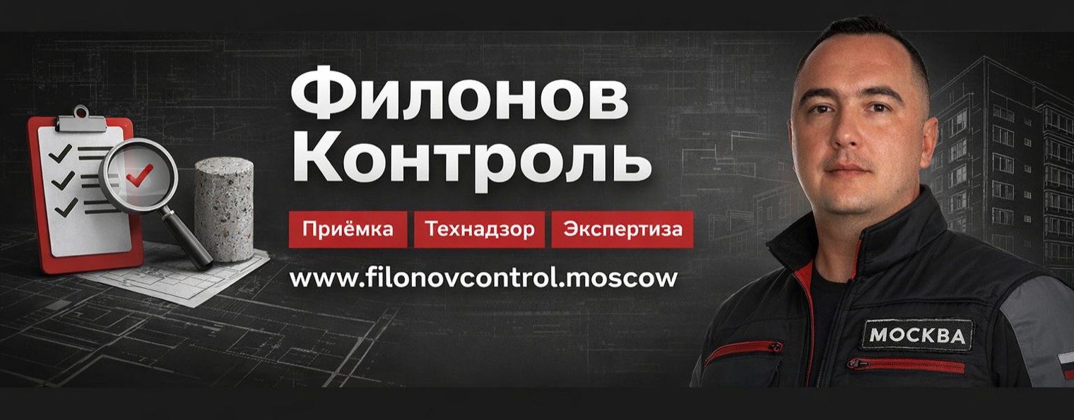 ФИЛОНОВ КОНТРОЛЬ | ПРИЁМКА | ТЕХНАДЗОР |ЭКСПЕРТИЗА