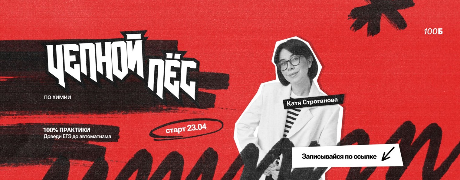 Екатерина Строганова | Химия ЕГЭ | 100балльный