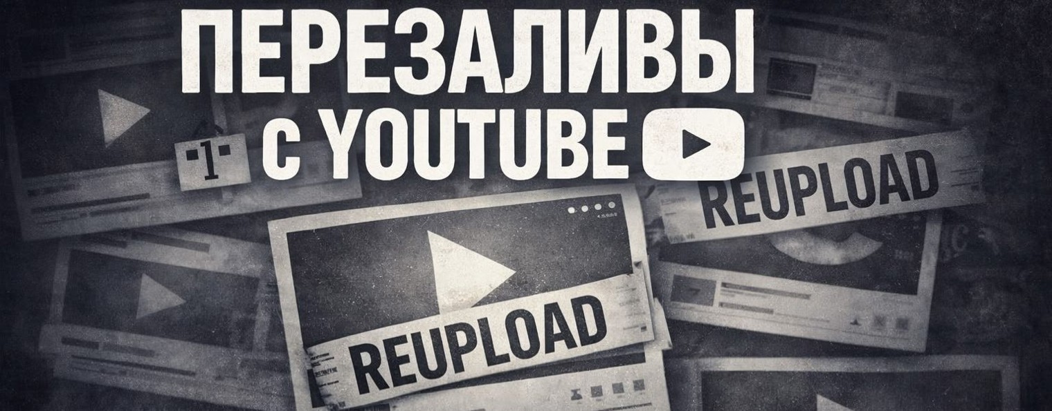 Перезаливы YouTube