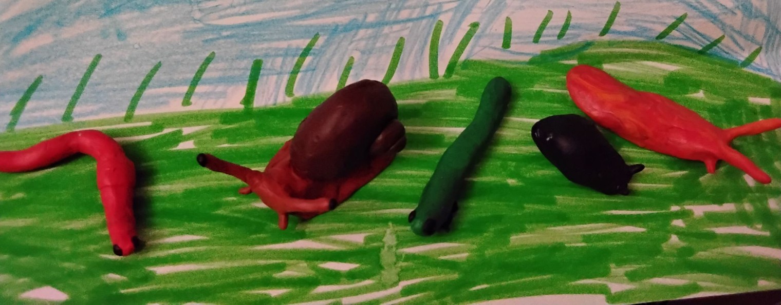 Малыш улиточка