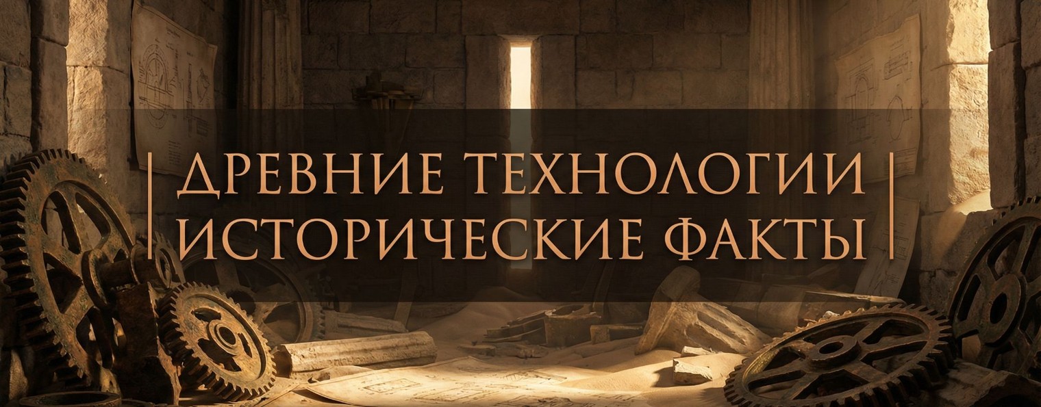 Технологии древних | Исторические факты