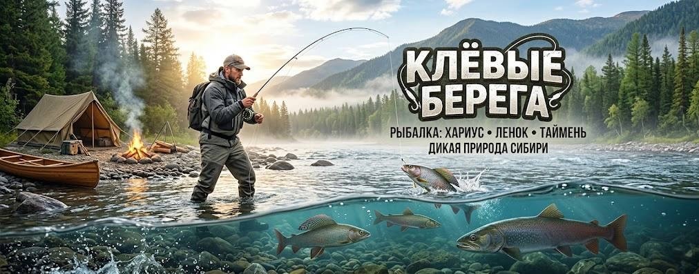 Клёвые Берега: Рыбалка В Сибири