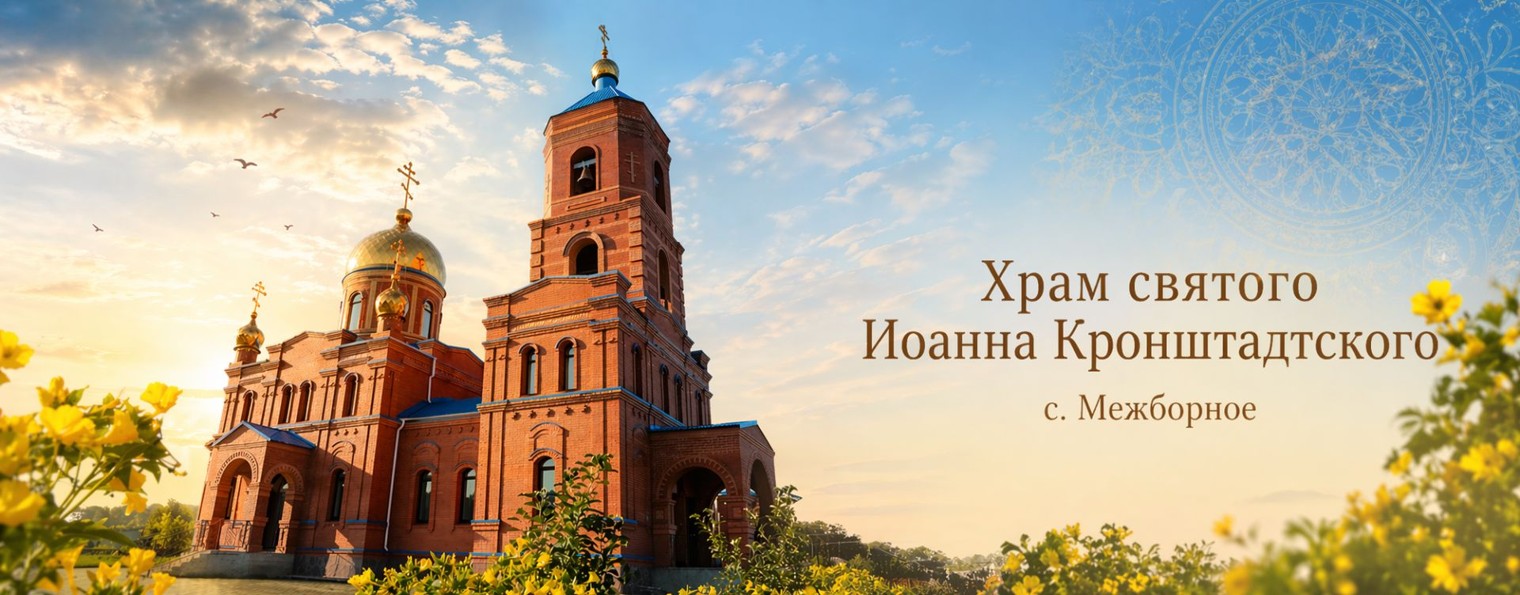 Храм святого Иоанна Кронштадтского с. Межборное