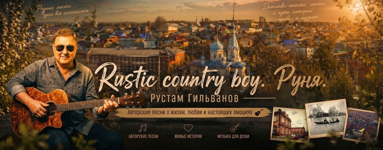 Rustic country boy. Руня. Рустам Гильванов