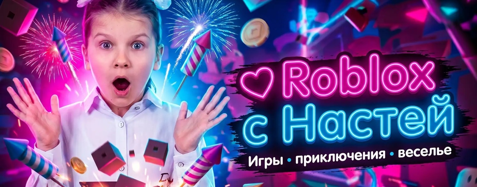 Настя и роблокс