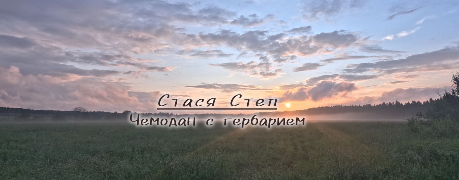 Стася Степ | ЧЕМОДАН С ГЕРБАРИЕМ