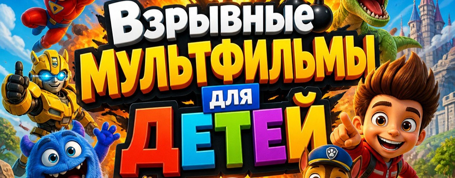 Взрывные МУЛЬТФИЛЬМЫ для ДЕТЕЙ