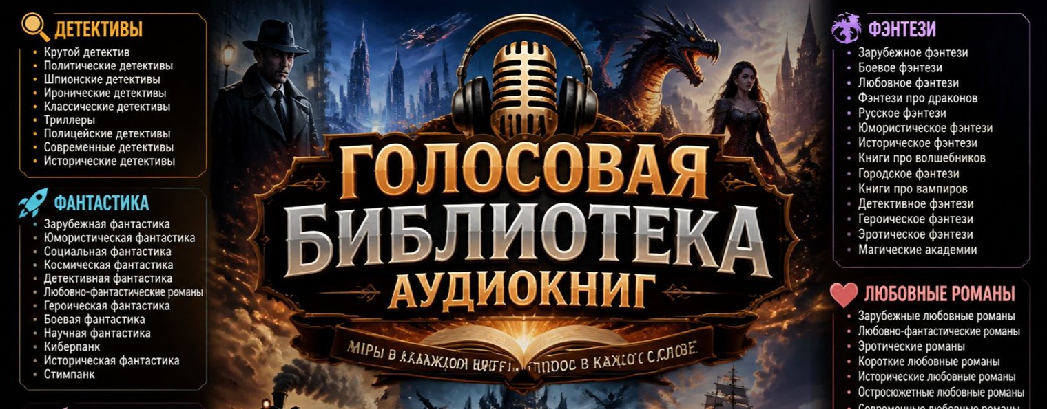 Голосовая Библиотека Аудиокниг