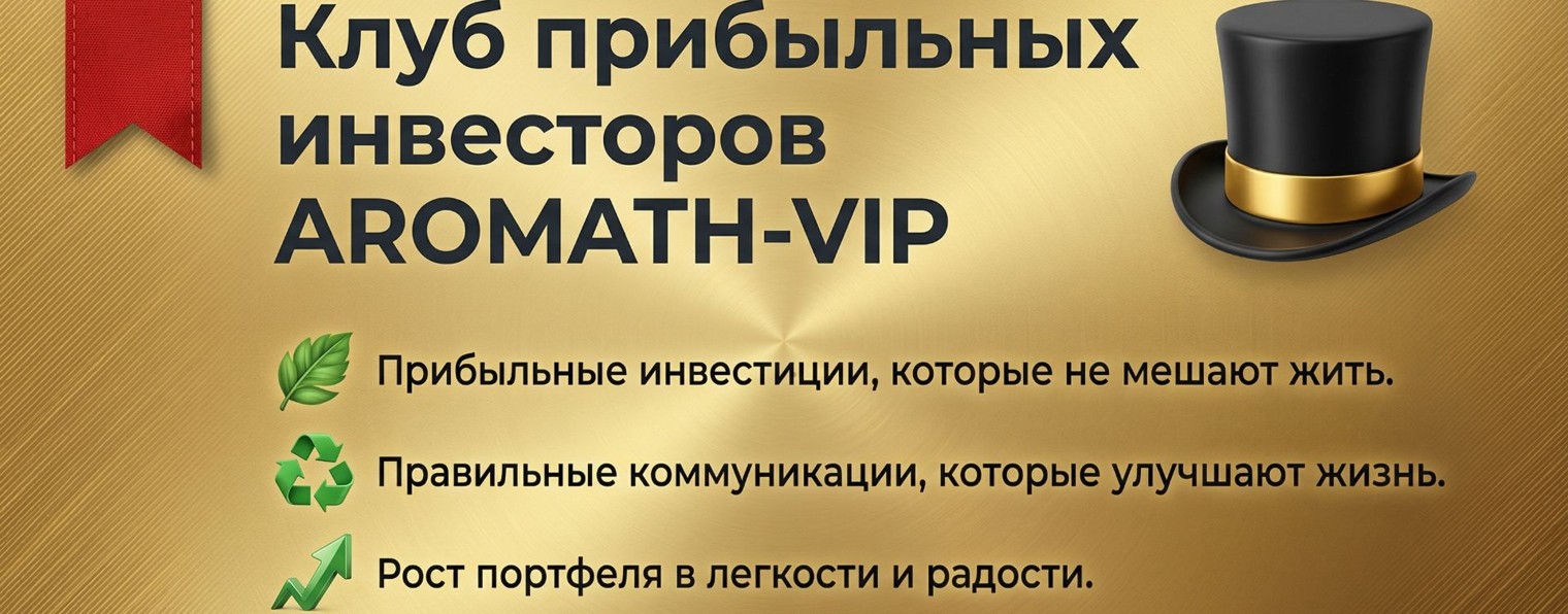 Инвестиции, акции. Aromath Антон Ромашов.