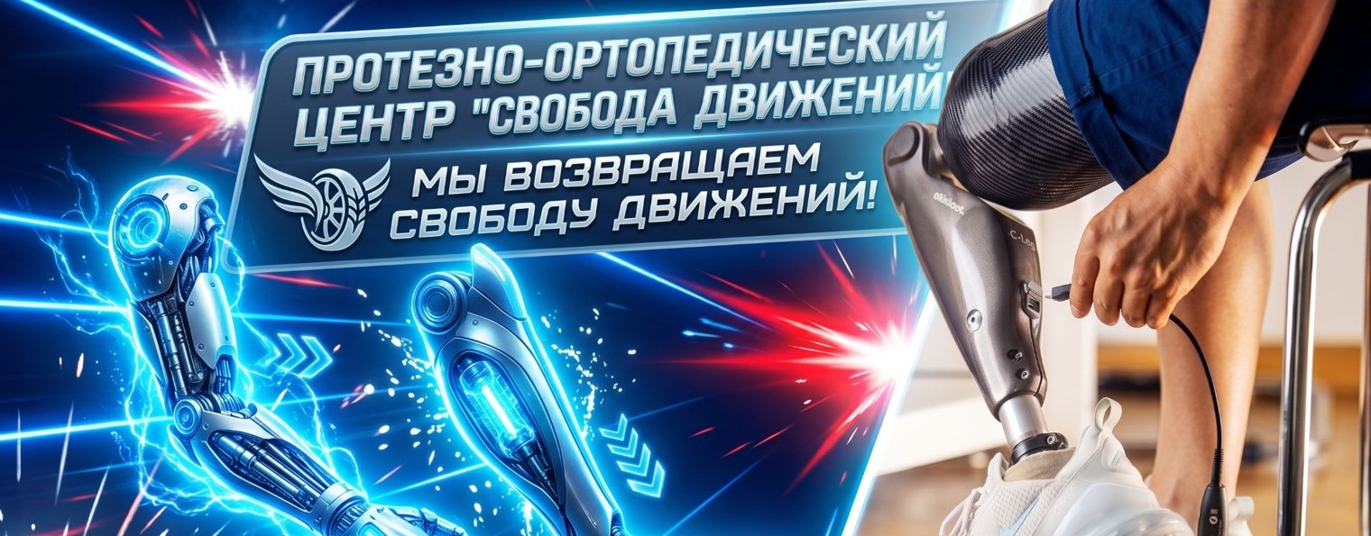 Свобода движений - протезы рук и ног бесплатно