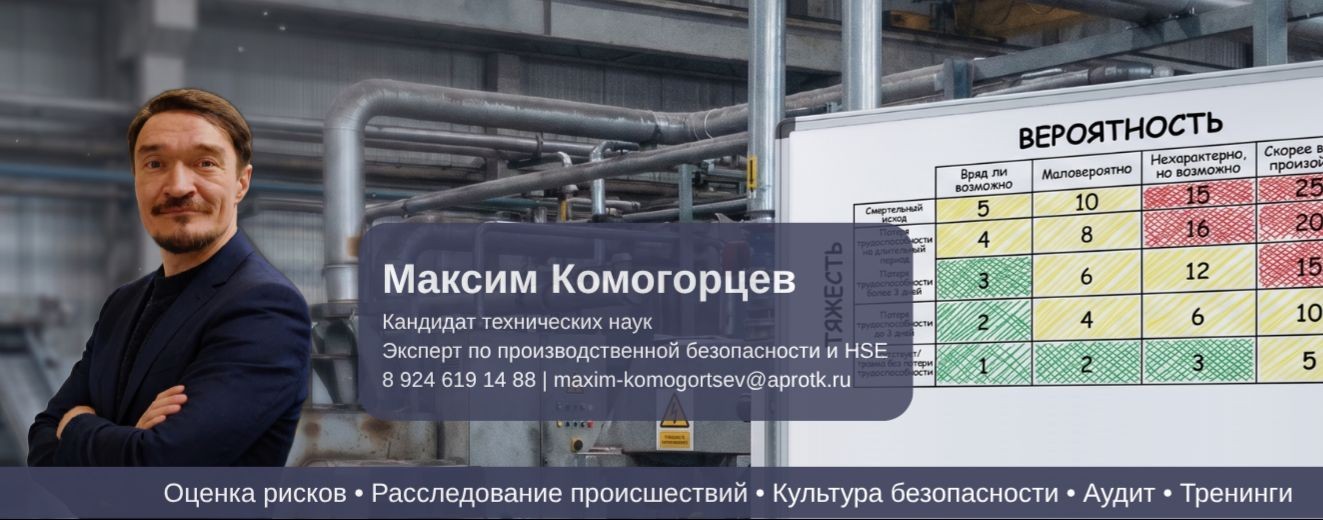 Максим Комогорцев | Промбезопасность и HSE