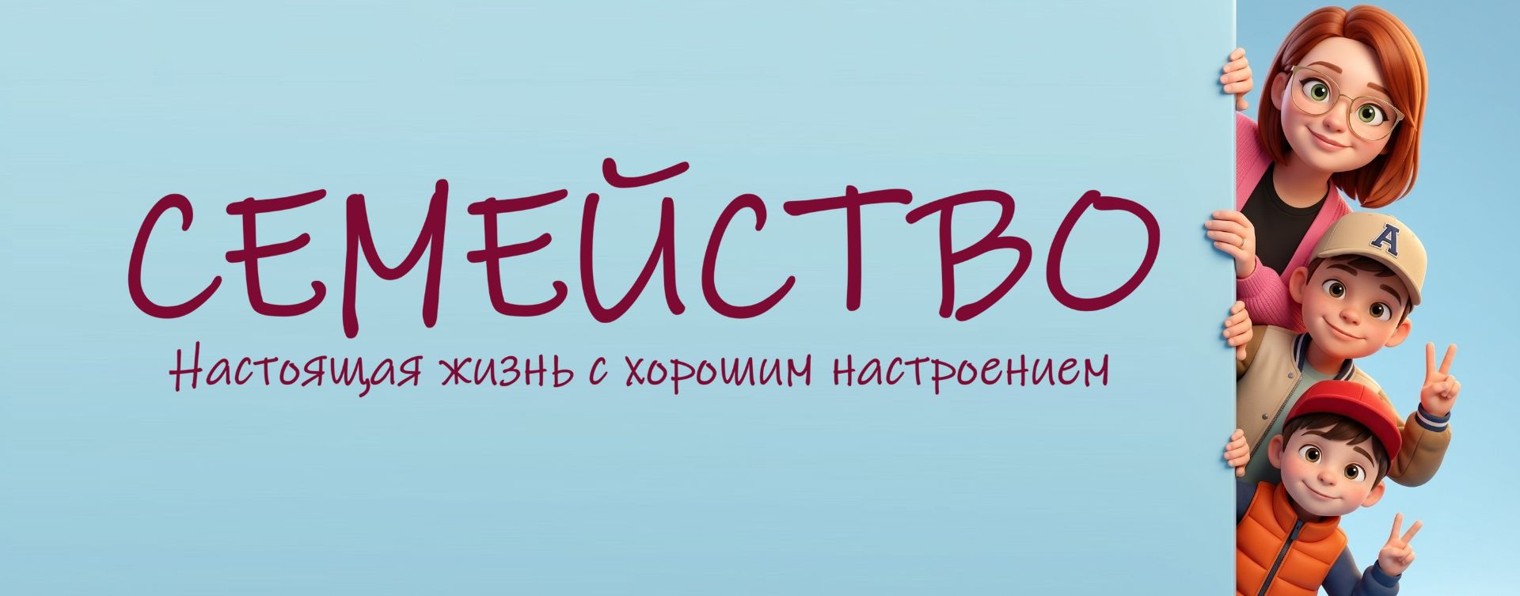Семейство: Даша, Стёпа и Лёвушка