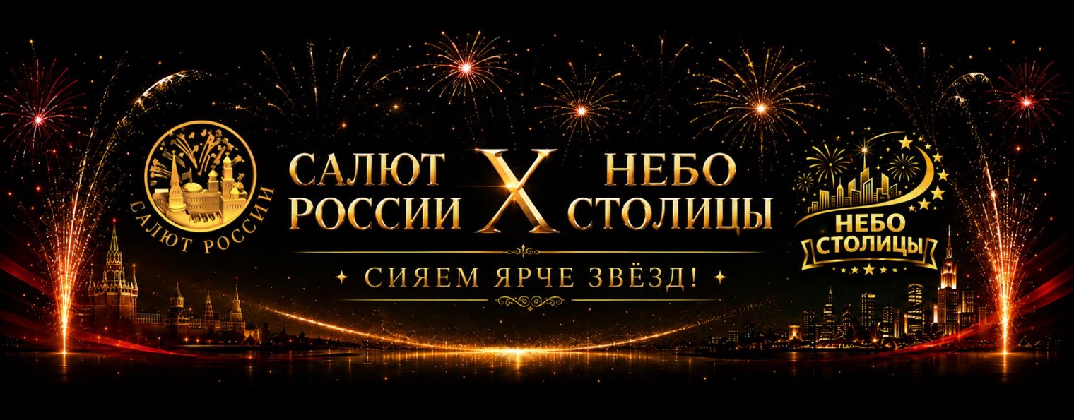 Салют России Х Небо Столицы