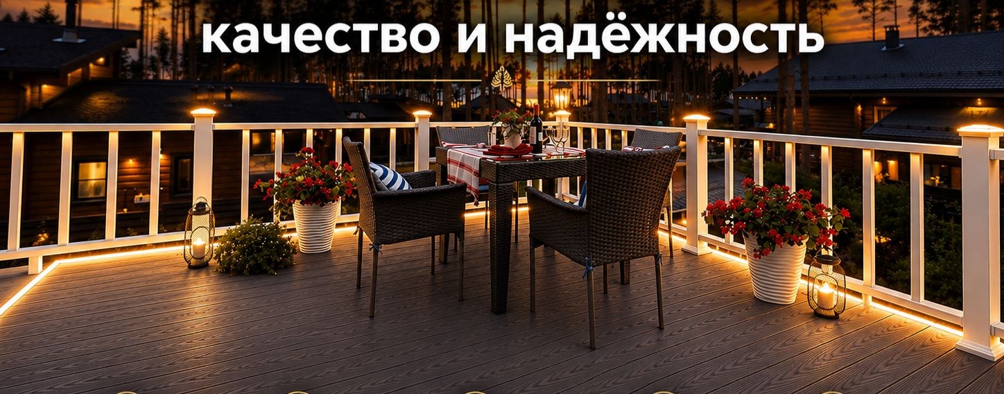 Технопарк ДПК — производитель ДПК и МПК Террасы