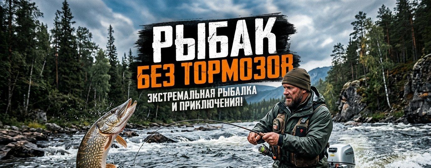 Рыбак без тормозов