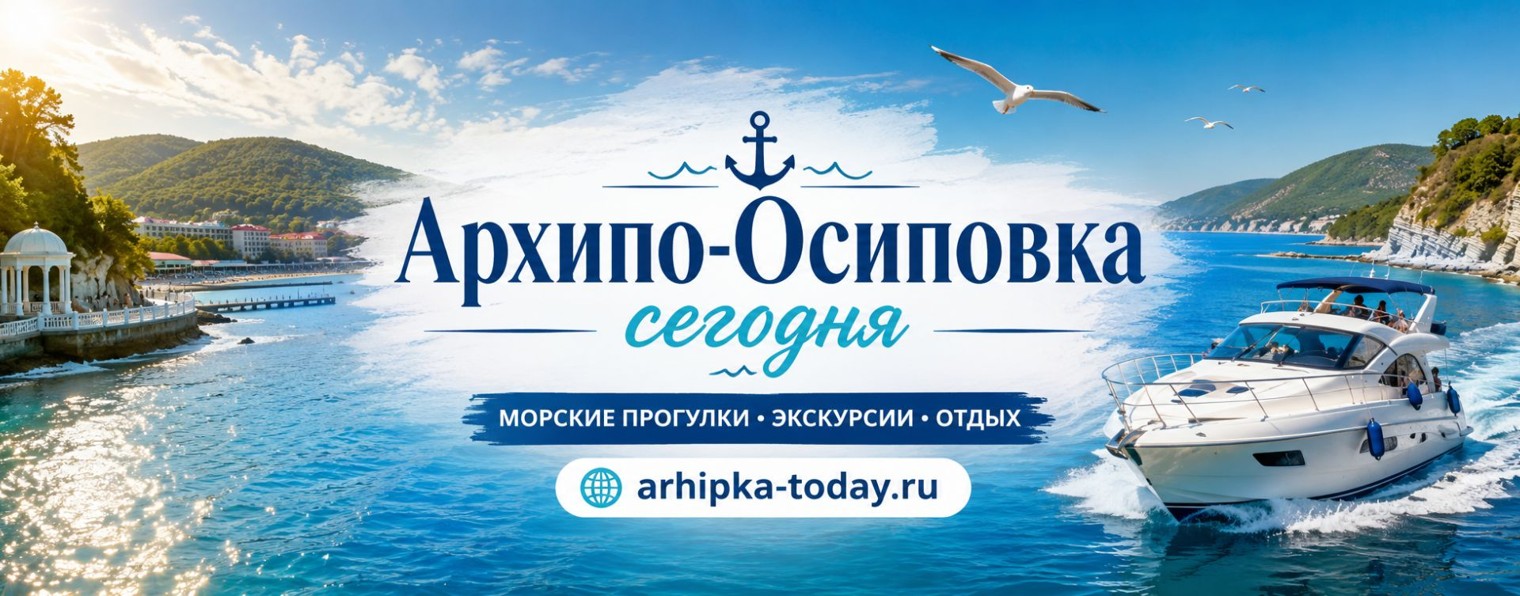 Архипо-Осиповка сегодня — отдых и морские прогулки