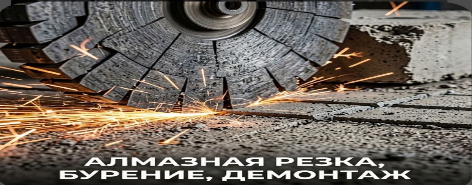 Алмазная Резка, Алмазное Бурение, Демонтаж.