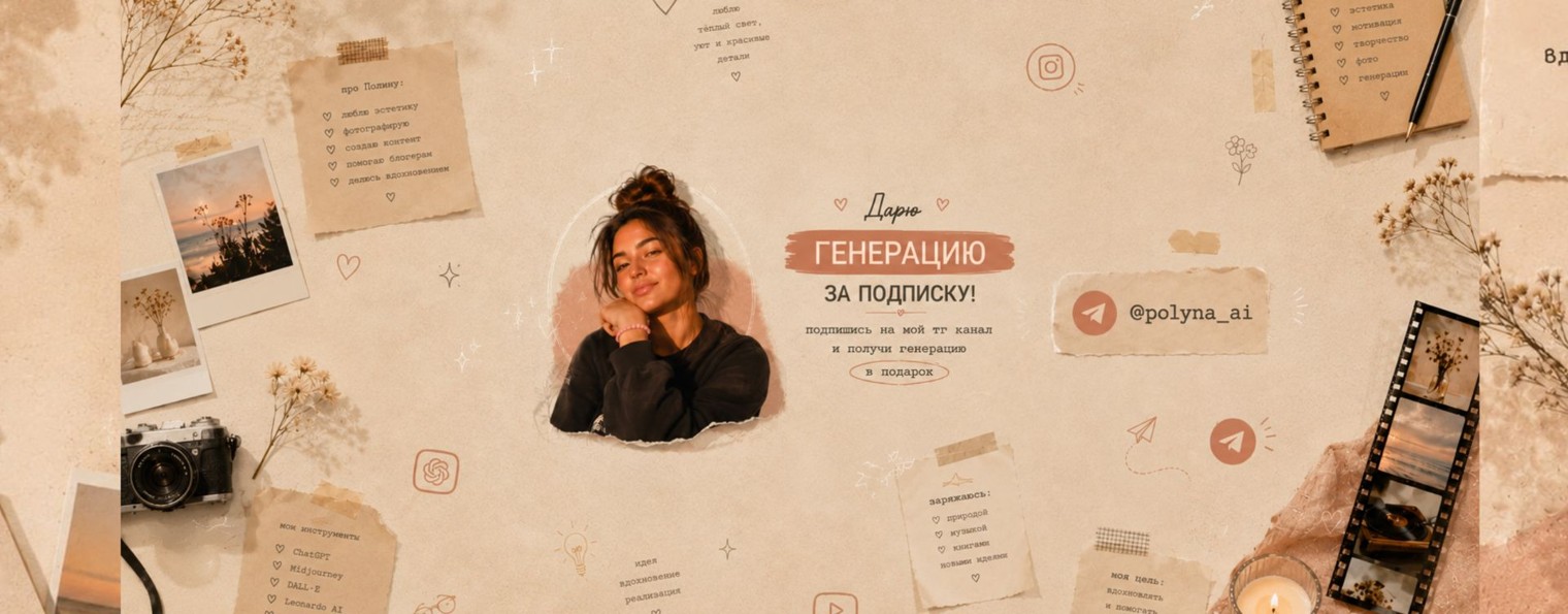 Полина | Нейросети | AI creator