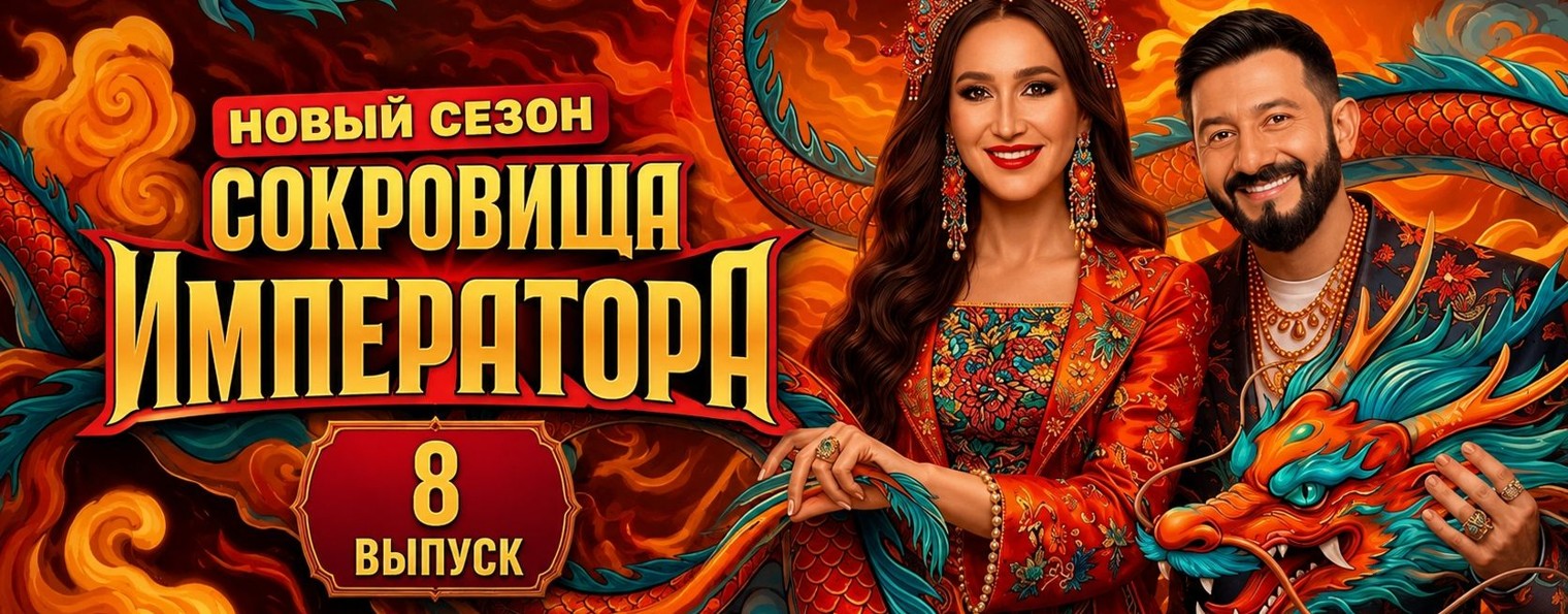Сокровища императора 3 сезон 8 выпуск — 31.05.2026