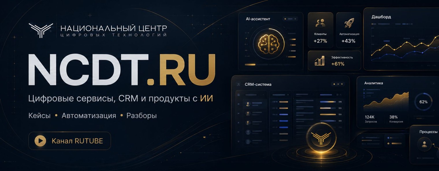 Национальный центр цифровых технологий (АНО НЦЦТ)