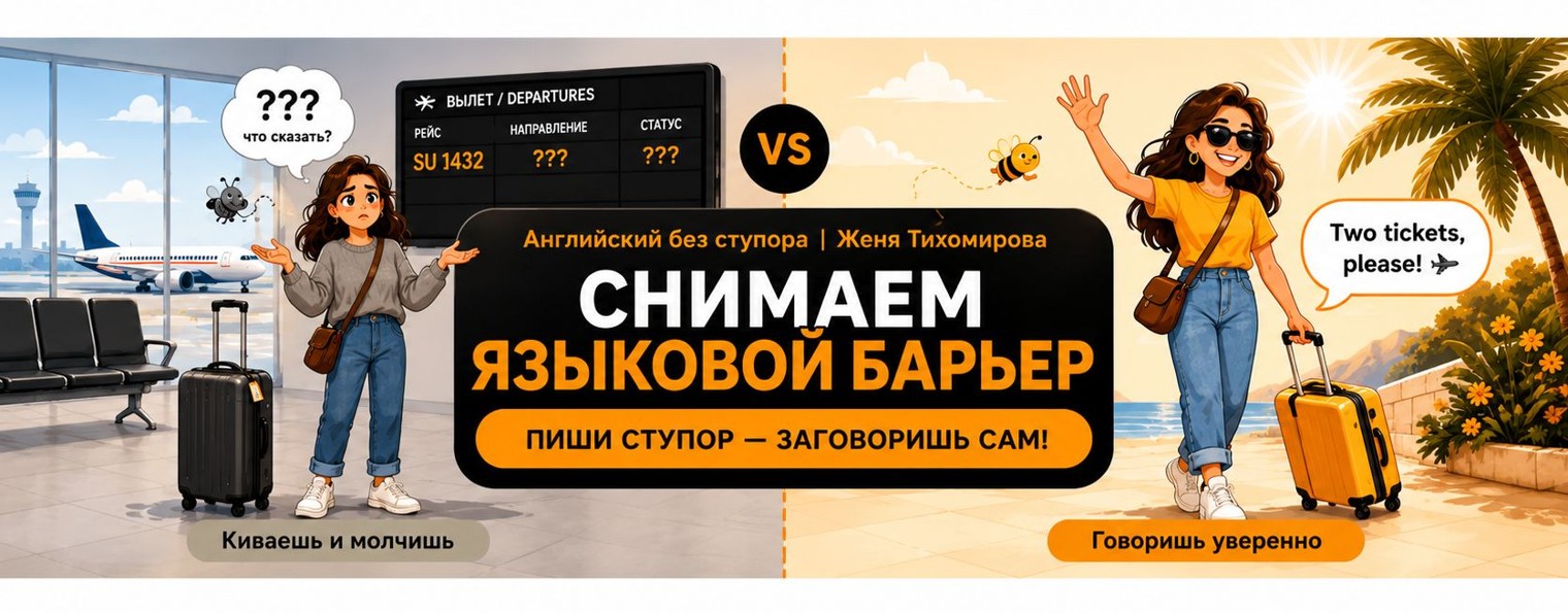Английский без ступора | Женя Тихомирова