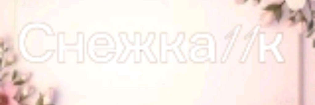Снежка_11к†