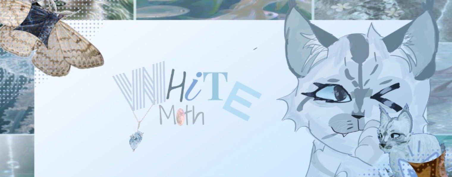 🐾^•_white moth_•🪽/кв(Белая моль)