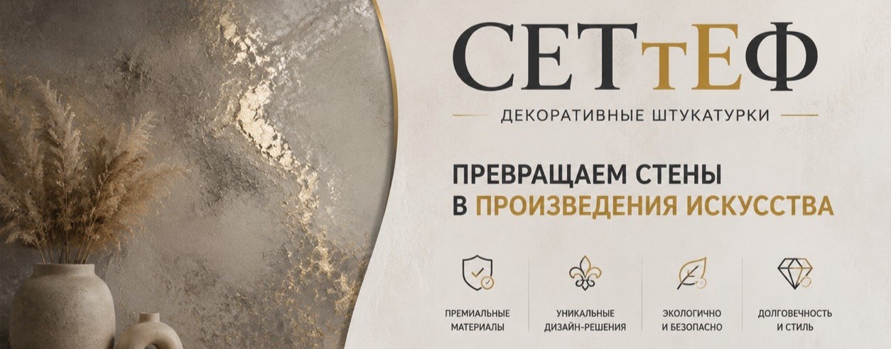 СЕТтЕФ декоративные штукатурки