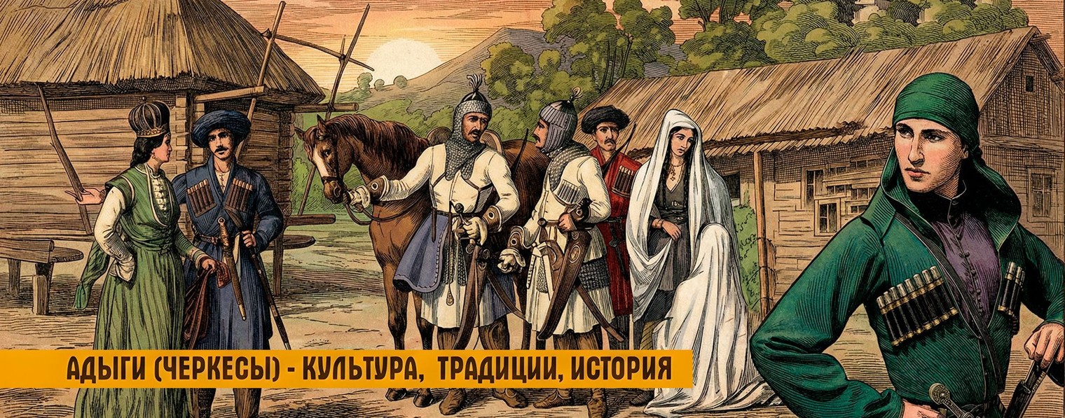 Адыги - Новости, история, культура и традиции