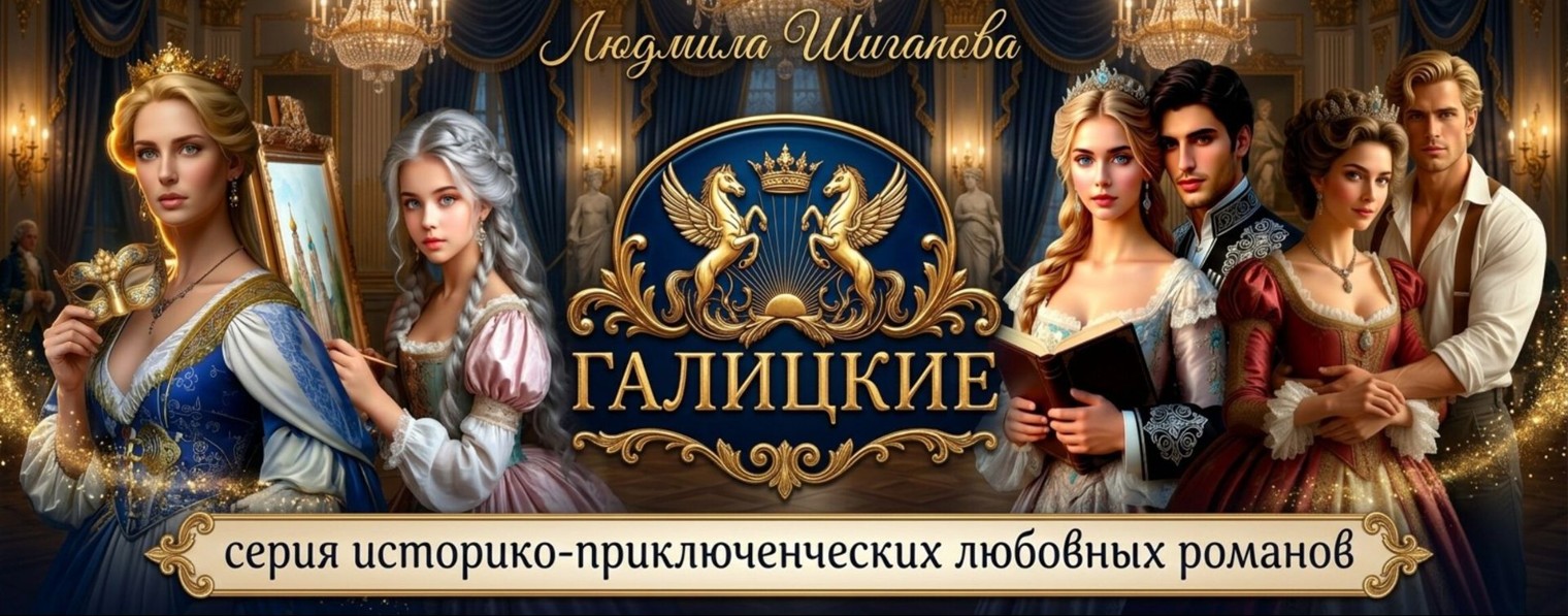 Людмила Шигапова. Серия книг "Галицкие"