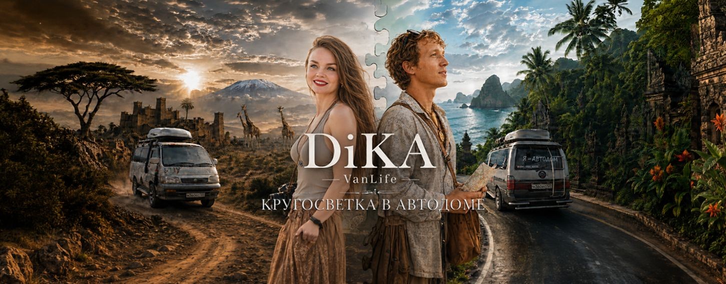 DiKA-Кругосветка в автодоме🚐🌍