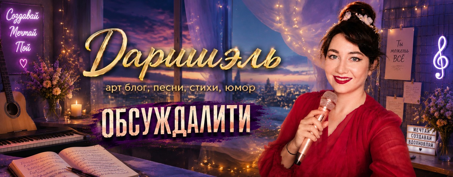 Даришэль - арт блог песни стихи кино жизнь юмор