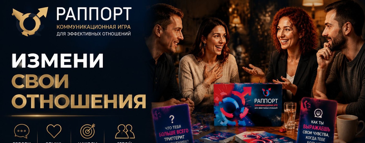 Игра "Раппорт"- живой тренажер твоих отношений.