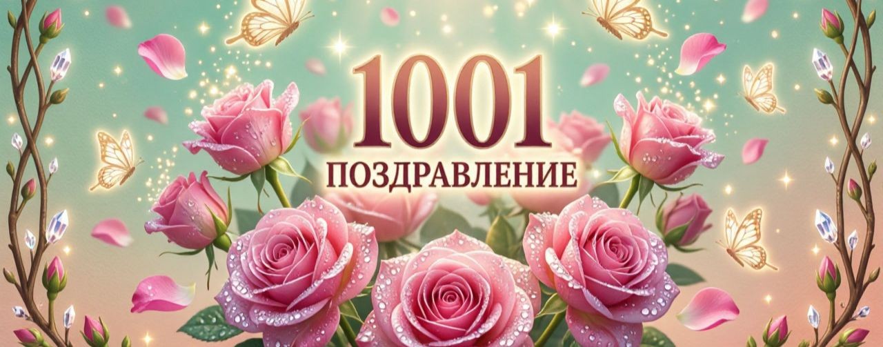 1001 поздравление