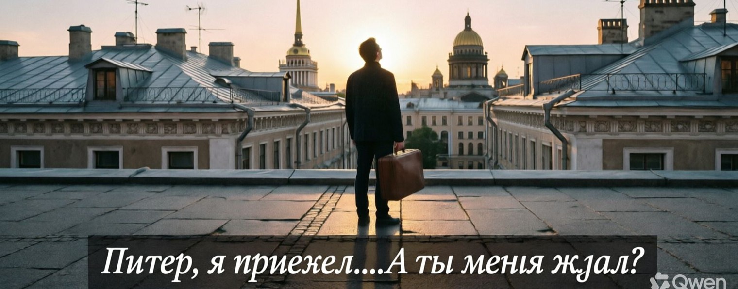 «Питер, я еду… а ты меня ждёшь?»