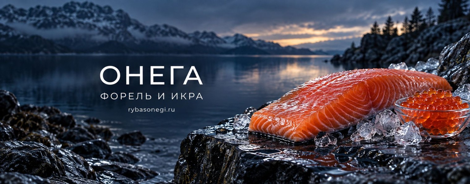 ОНЕГА — форель и икра