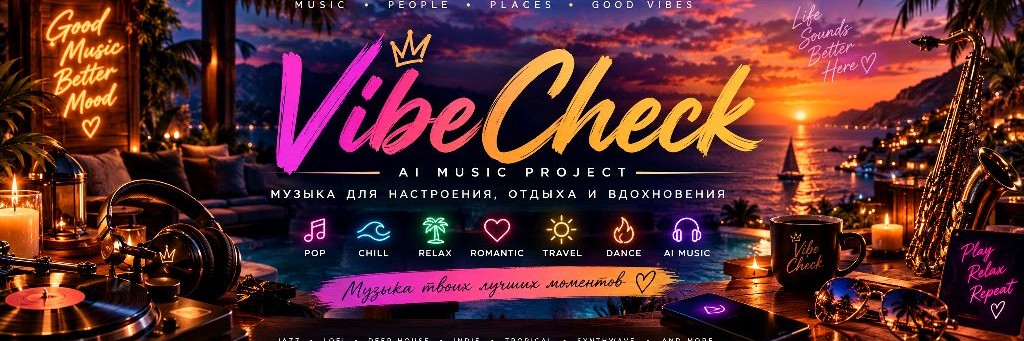VibeCheck — почувствуй музыку. Поймай свой вайб!