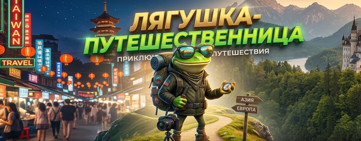 Лягушка путешественница