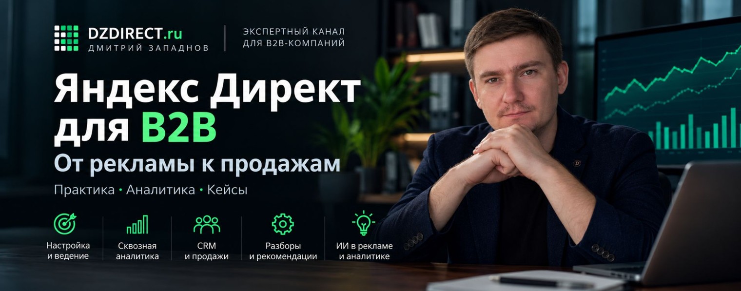 Дмитрий Западнов | Яндекс Директ для B2B