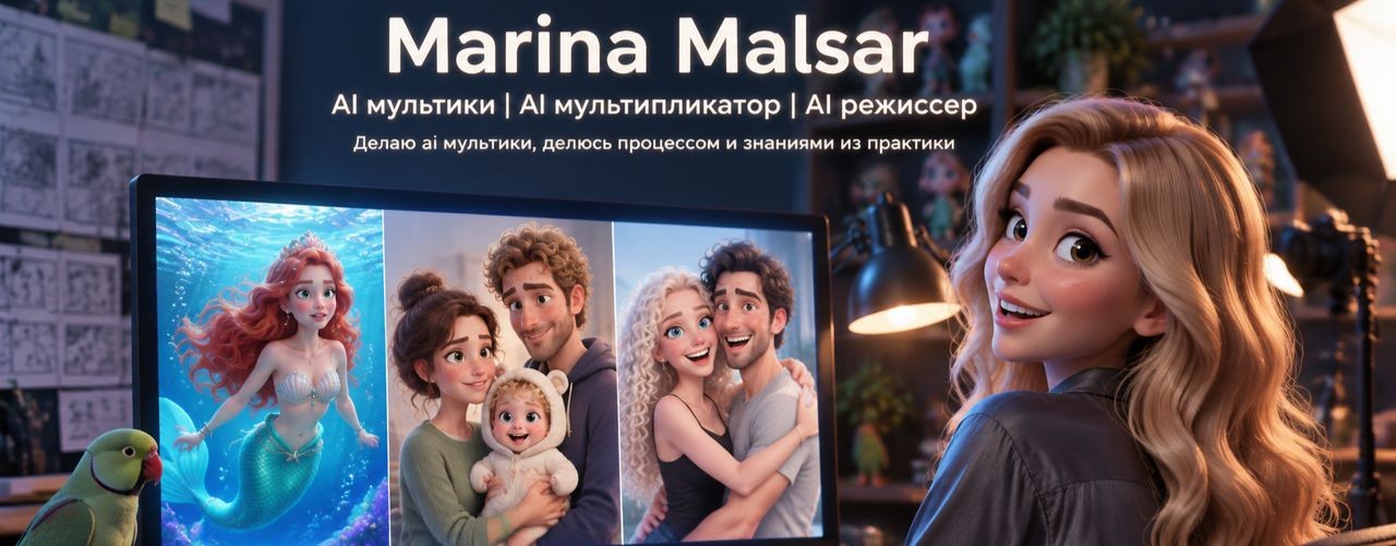Марина | AI-мультики