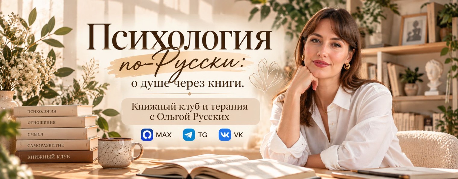 Книжный клуб и терапия с Ольгой Русских