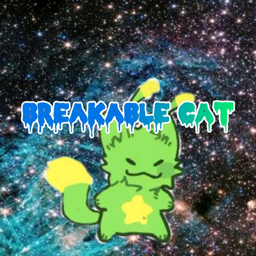Shattered cat